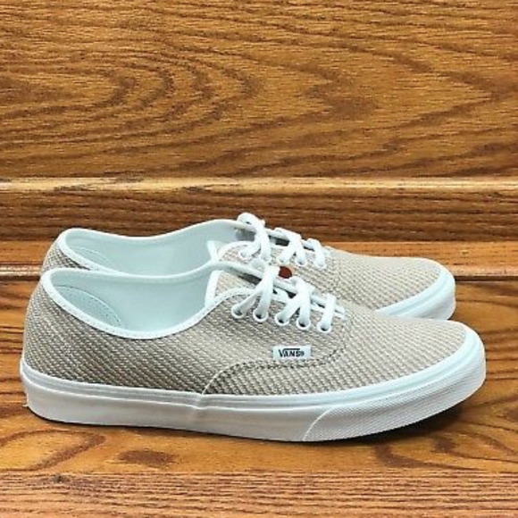 Vans | Shoes | Vans Authentic Slim Jersey Smoke True White Shoes | Poshmark